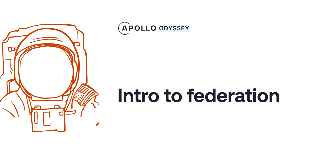 Intro to federation - GraphQL Tutorials Intro to federation - GraphQL Tutorials